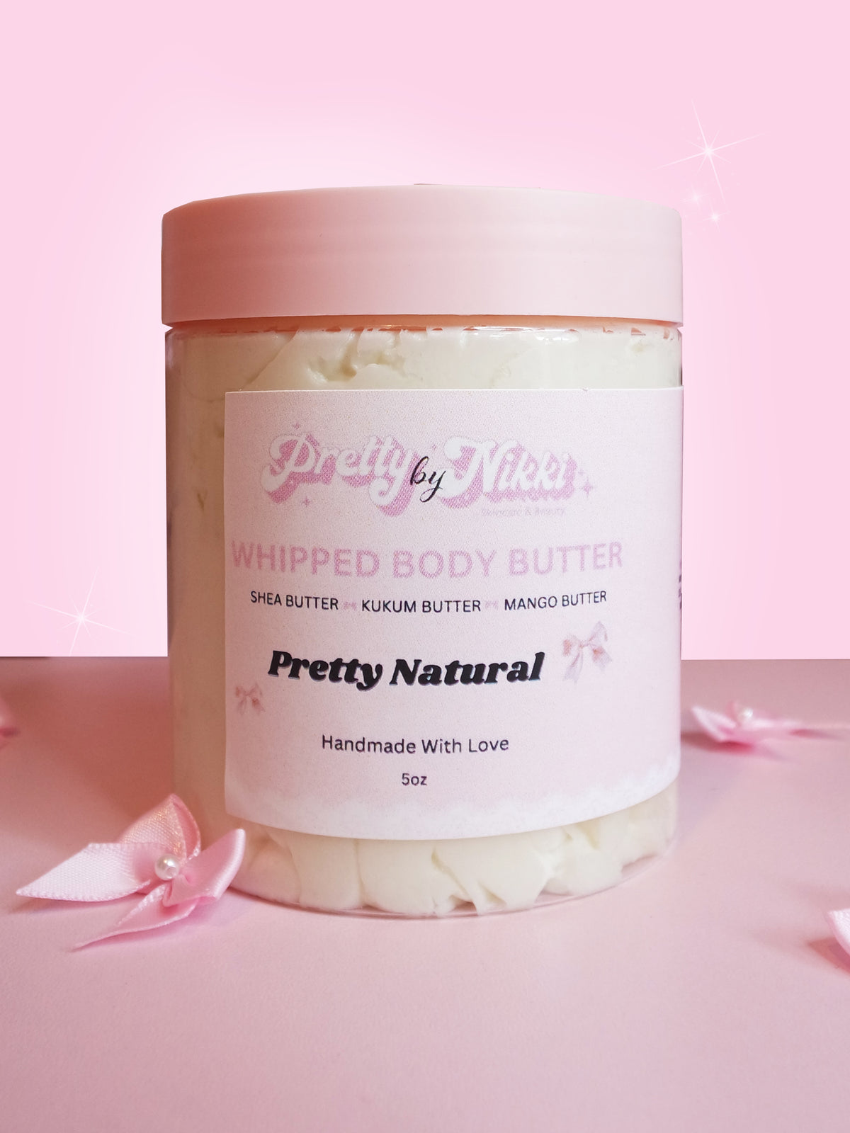"Pretty Natural" Unscented Body Butter – Pretty By Nikki